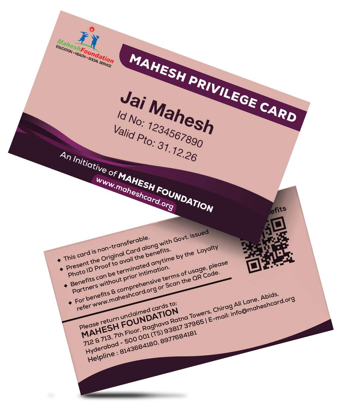 Mahesh Privilege Card